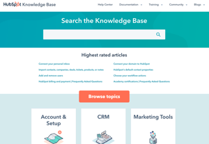 HubSpot Knowledge Base: Use Cases & Benefits